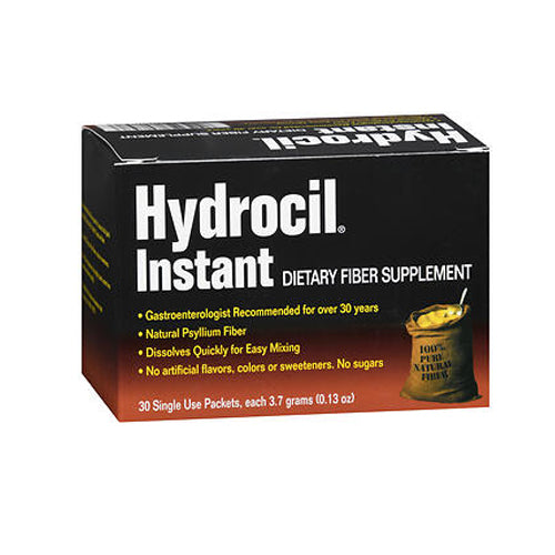 Buy Hydrocil Instant Fiber Laxative Packets 30 each By B-F-I | Herbspro.com