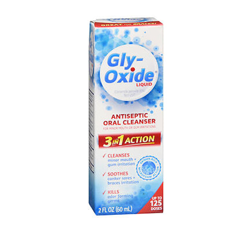Buy Gly-Oxide Antiseptic Oral Cleanser Liquid 2 oz By Gly-Oxide ...