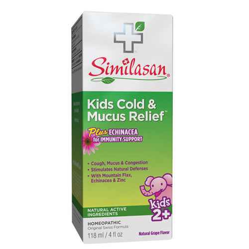 Buy Kids Cold & Mucus Relief Plus Echinacea 4 Oz By Similasan ...