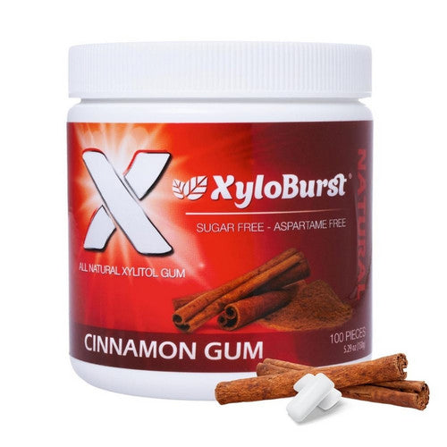 Buy Xylitol Cinnamon Gum 100 Count By Xyloburst | Herbspro.com – HerbsPro