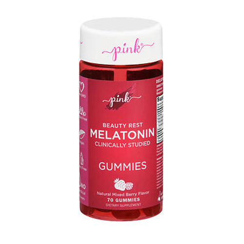 Buy Nature's Truth Pink Beauty Rest Melatonin Gummies Natural Mixed ...
