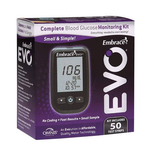 Buy Embrace Evo Blood Glucose Meter Kit 1 Each By Embrace | Herbspro ...