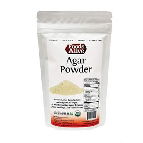 Buy Organic Agar Powder 2 Oz By Foods Alive | Herbspro.com