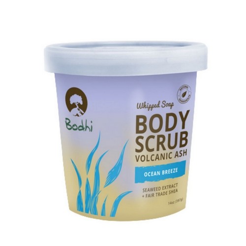 Buy Whipped Soap Body Scrub Volcanic Ash Ocean Breeze 14 Oz By Bodhi ...