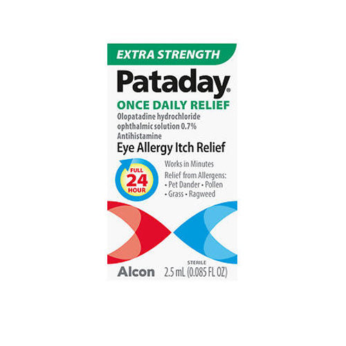 Buy Pataday Eye Allergy Itch Relief Drops Extra Strength 2.5 ML By ...
