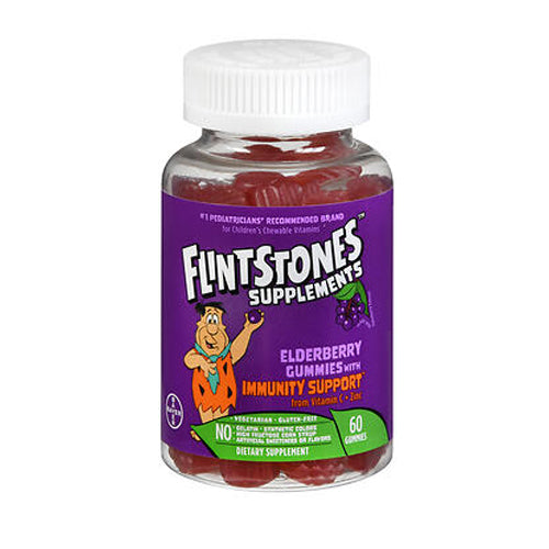 Buy Flintstones Elderberry Gummies with Immunity Support 60 Gummies By ...