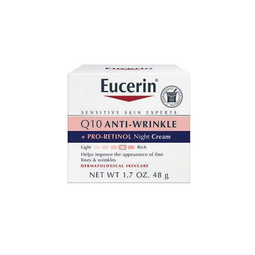 Buy Q10 Anti-Wrinkle + Pro-Retinol Night Cream 1.7 Oz By Eucerin ...