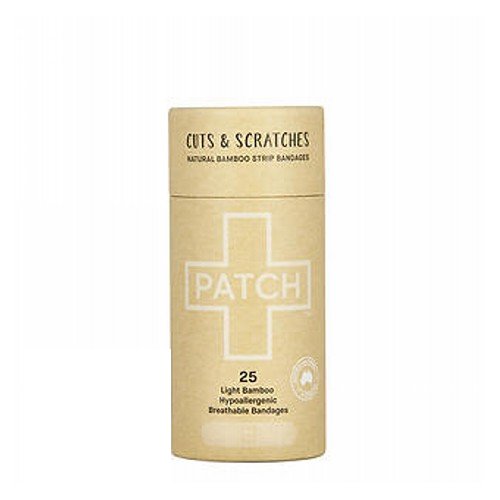 Buy Cuts & Scratches Patch Bamboo Adhesive Strips 25 Count By Nutricare ...