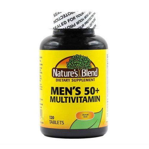 Buy Multivitamin Men'S 50 Plus 120 Tabs By Nature's Blend | Herbspro ...