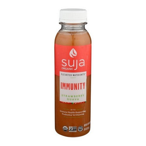 Suja, Elevated Nutrients Immunity Enhanced Strawberry Guava Fruit Juic