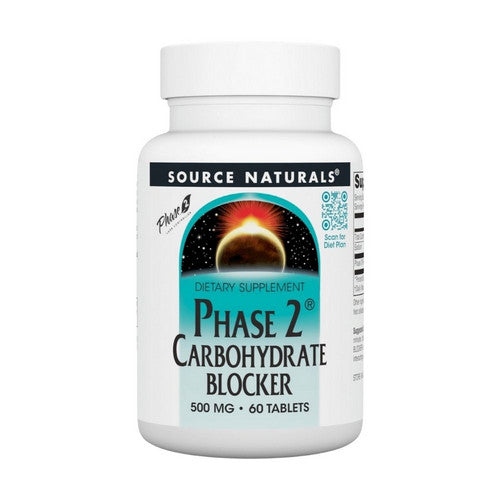 Buy Phase 2 Carbohydrate Blocker 60 Tabs By Source Naturals | Herbspro.com