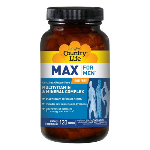 Buy Max For Men 120 Tabs By Country Life | Herbspro.com