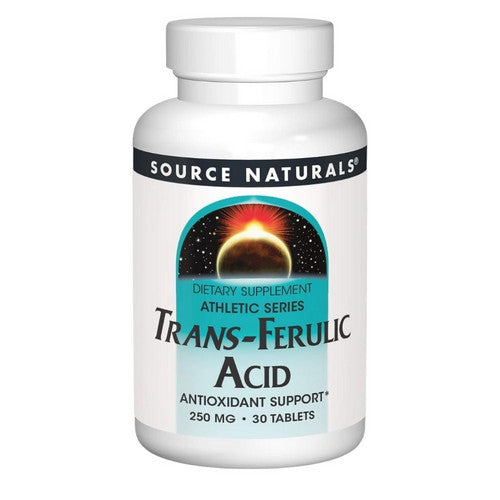 Buy Trans-Ferulic Acid 30 Tabs By Source Naturals | Herbspro.com