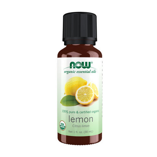 Buy Organic Lemon Oil 1 OZ By Now Foods | Herbspro.com