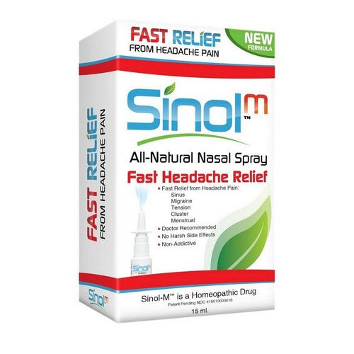 Buy Sinol M Headache Nasal Spray 15 Ml By Sinol | Herbspro.com