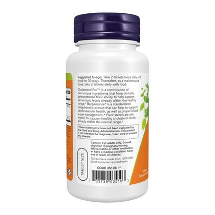 Buy Cholesterol Pro 120 Tabs By Now Foods | Herbspro.com – HerbsPro