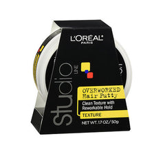 Buy LOreal Studio Line Overworked Hair Putty 1.7 oz By L'oreal ...